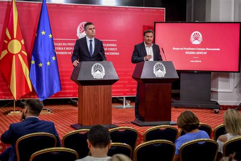 Редовна прес конференција на портпаролот на Владата на Република Северна Македонија Хоџа