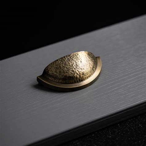 Brass Cup Pulls Kitchen Cabinet Furniture