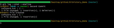Git History Command File Commits Branch With Example 2023