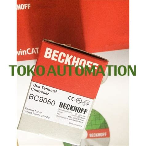 jual bc9050 64 bus terminal ethernet tcp ip bus terminal controller