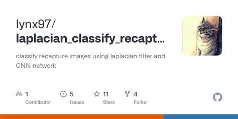 Github Lynx97laplacianclassifyrecaptureimage Classify Recapture Images Using Laplacian