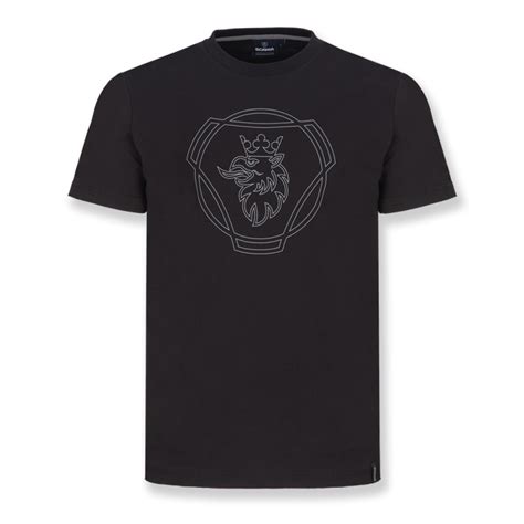 Mens Black Hd Symbol T Shirt