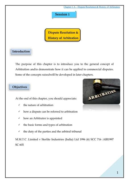 Arbitration Pptx Arbitration Pptx