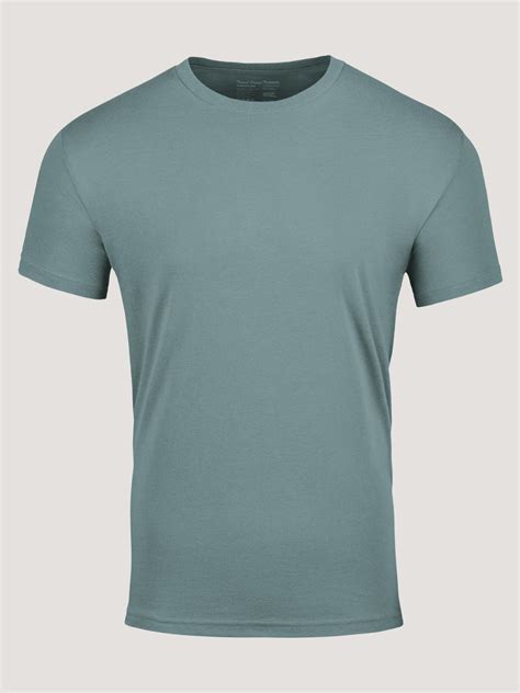 Harbor Mist Crew Neck T Shirts Fresh Clean Threads
