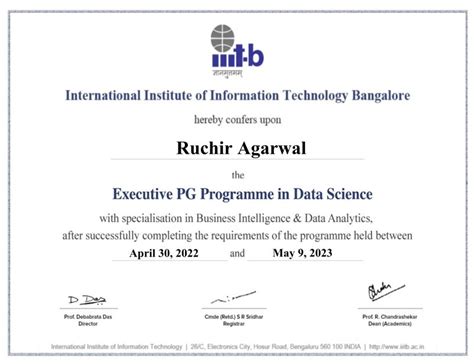 ruchir agarwal on linkedin iiitbdatascience upgrad dataanalytics