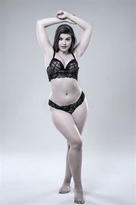 Plus Size Glamour Model Stock Image Image Of Feminism