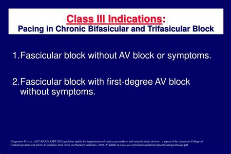 Ppt Acc Aha Naspe Guideline For Implantation Of Cardiac Pacemakers And Antiarrhythmia Devices