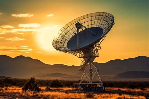 Radiotelescope Array Of Vla Very Large Array In New Mexico Usa