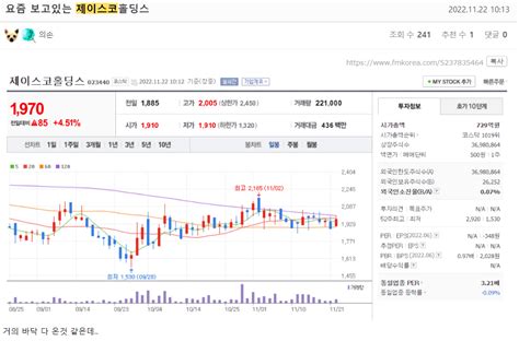 제이스코홀딩스 했제 주식 에펨코리아