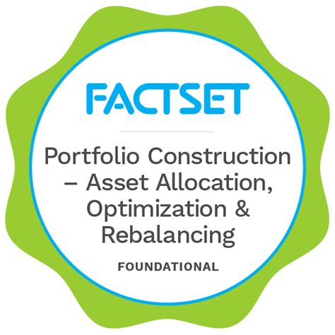 Business Portfolio Construction Asset Allocation Optimization