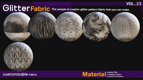 Procedural Glitter Material Sbsar Flippednormals