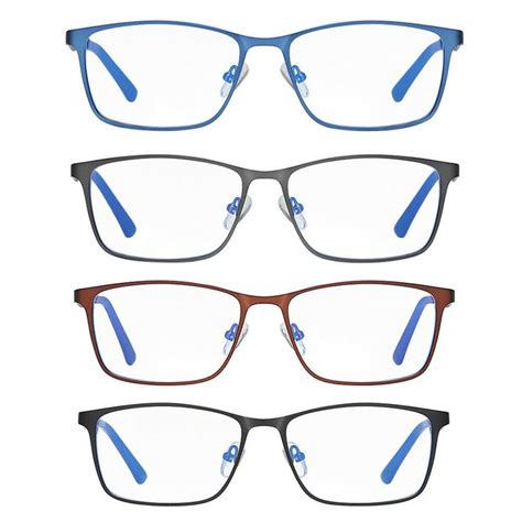 Men Business Computer Blue Light Blocking Glasses Reduce Headache