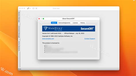 【支持m1 M2】securecrt V9 4 1最新激活版 Securecrt破解安装教程 墨天轮
