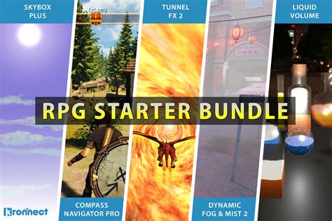 rpg starter bundle packs unity asset store