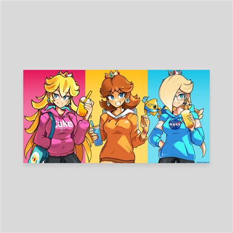 All Princesses An Art Canvas By Mag Inprnt