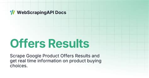 Offers Results Webscrapingapi Docs Offers Results Webscrapingapi Docs