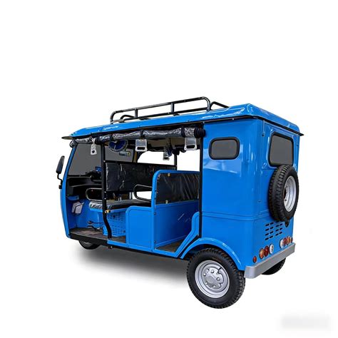 Electric Tuk Tuk 7 Seater Closed Cargo Passenger Vehicle