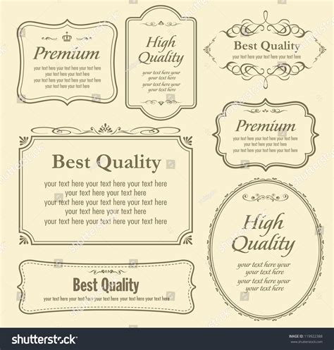Vector Set Calligraphy Stock Vector Royalty Free Shutterstock