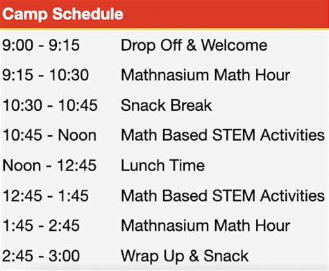 Mathnasium Summer Camp 2024