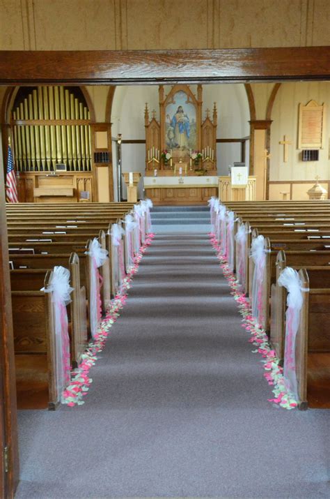 Church Pew Wedding Decorations At Johnny Duffy Blog