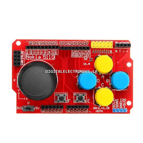 Joystick Shield Wholesale Digitalelectronics Lk