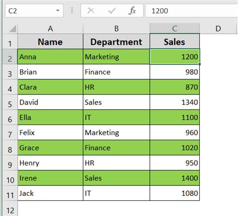 How To Alternate Row Colors In Excel Without Table Excel Insider