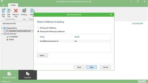 Veeam Backup For Microsoft Office 365 Thomas Maurer