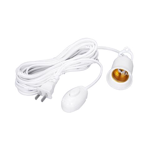 5m Light Bulb Holder With Switch Led Light Bulb Socket Extension