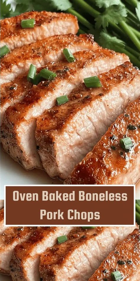 Easy Baked Pork Chops Recipe What Temperature To Bake Thin Pork Chops