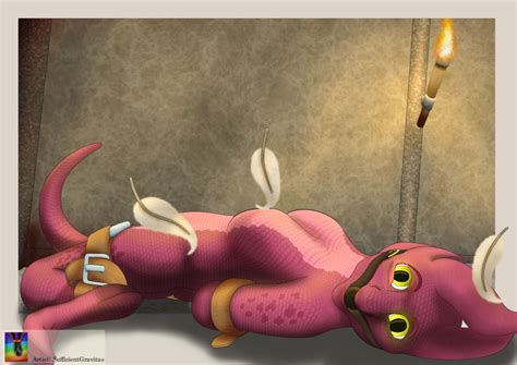 Rule 34 Absurd Res Anthro Arms Tied Ball Gag Belt Belt Bondage Bent