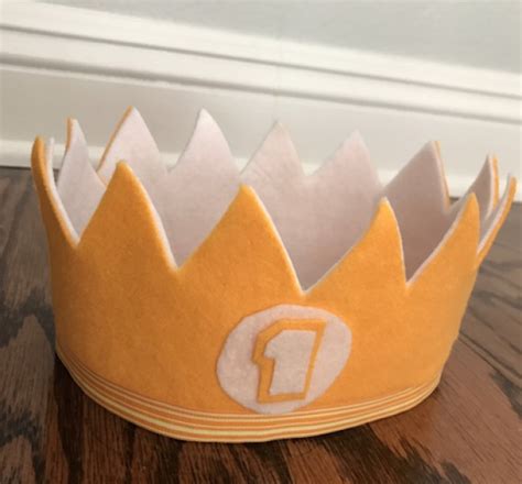 Felt Birthday Crown Thriftyfun