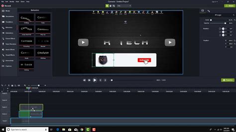 How To Make Animated Subscribe Button In Camtasia Youtube