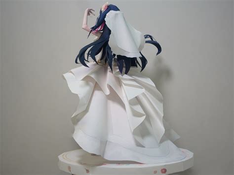 Oshi No Ko Wedding Hoshino Ai Papercraft figure Digital PDF Etsy México