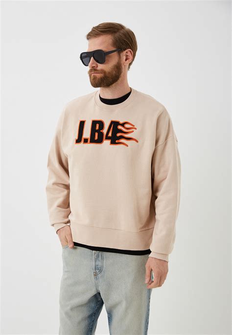 Свитшот J B4 цвет бежевый Rtlact302201 — купить в интернет магазине Lamoda