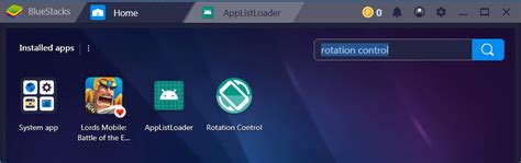 Android Change Orientation Of Bluestack Portrait Landscape Mode Stack Overflow