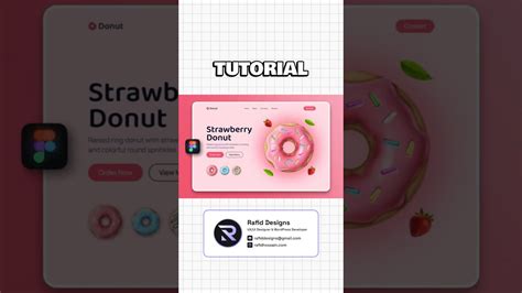 make a professional website ui design in figma figma tutorial figma