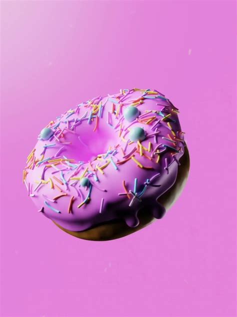 Chau Dilip On Linkedin Donuts Blender Blender3d 3d Model Sunday Vibes Hardwork