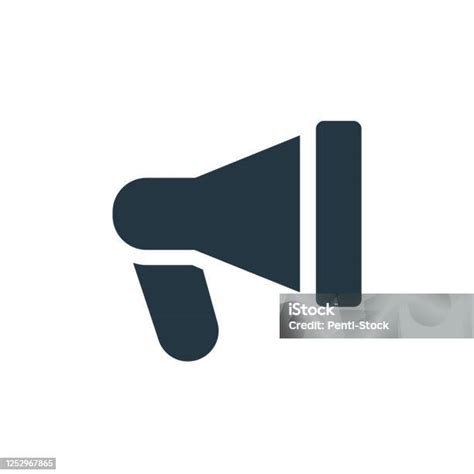 메가폰 벡터 아이콘입니다 메가폰 편집 가능한 스트로크 웹 및 모바일 앱 로고 인쇄 매체에 사용하기 위한 메가폰 선형 기호입니다 얇은 선 그림 벡터 격리 된 윤곽선 도면입니다