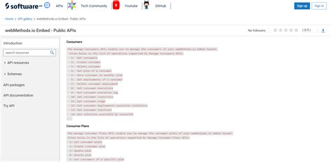 Settings IBM WebMethods Embed