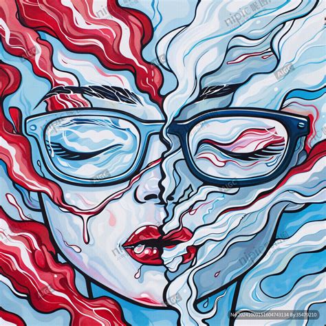 Ai创作图焦躁装饰画 创意人物画 人脸色块拼接装饰画 前卫装饰画 夸张风人物插画 诱惑装饰画 波普风插画 潮流装饰画 时尚创意艺术画 设计新锐创意艺术绘画 夸张人物插画 新颖新锐创意艺术绘画