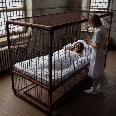 Locked Up In A Cage Bed 1 By Vlodamov On Deviantart