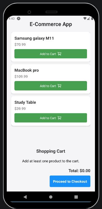 Create An E Commerce App Using React Native GeeksforGeeks