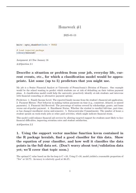 Georgia Institute Of Technology ISYE Intro To Analytics Modeling Week Homework