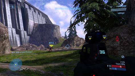 Halo 3 Multiplayer Gameplay 5 Team Brs On Valhalla Youtube