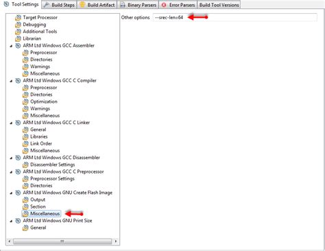 S Record Manipulation With Gnu Objcopy And Burner Utility Mcu On Eclipse