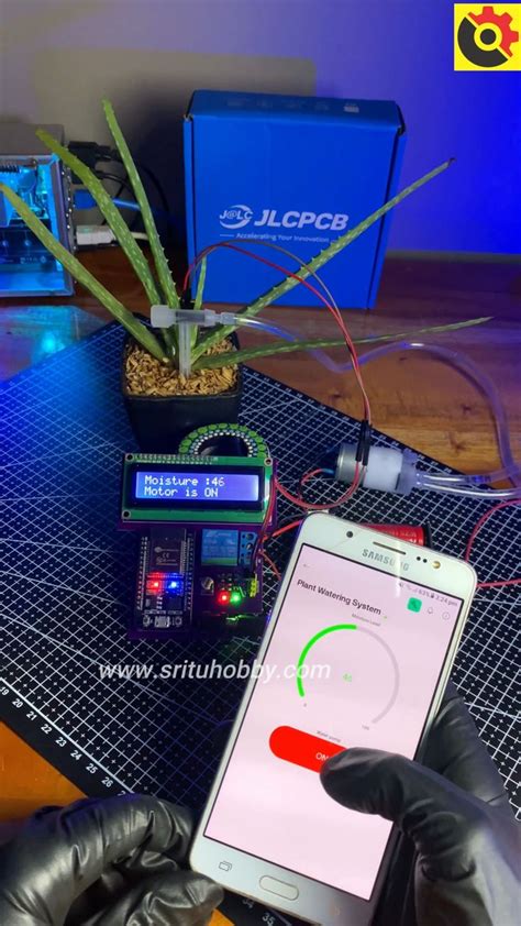 Smart Irrigation System With Esp32 And Blynk Irrigation System