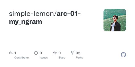 Github Simple Lemon Arc 01 My Ngram
