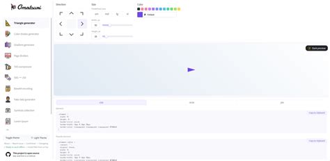 无所不能的前端css工具！又能解放双手了！omatsuri 网站 Csdn博客
