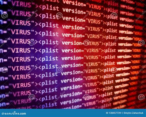 Virus Detected Alert Message Scanning And Identifying Computer Virus