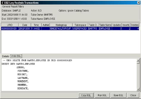 Analyzing Changes To All Tables DB Recovery Expert For Multiplatforms Book
